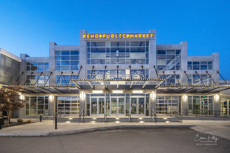 Reno Public Market aerial photographer Nevada